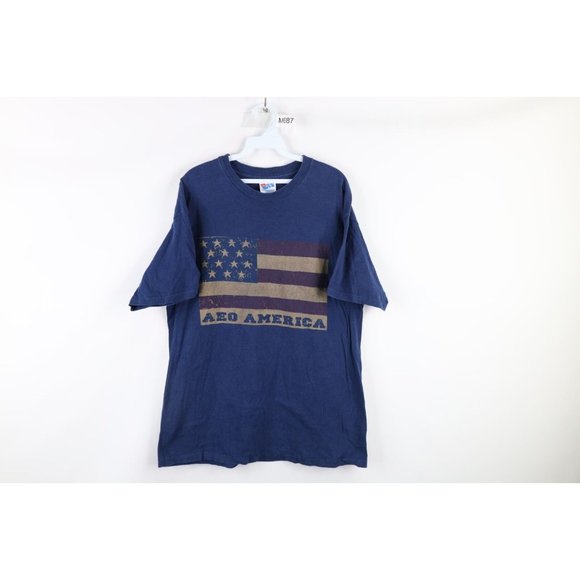 Vintage | Shirts | Vintage 9s American Eagle Outfitters Large Faded Aeo ...